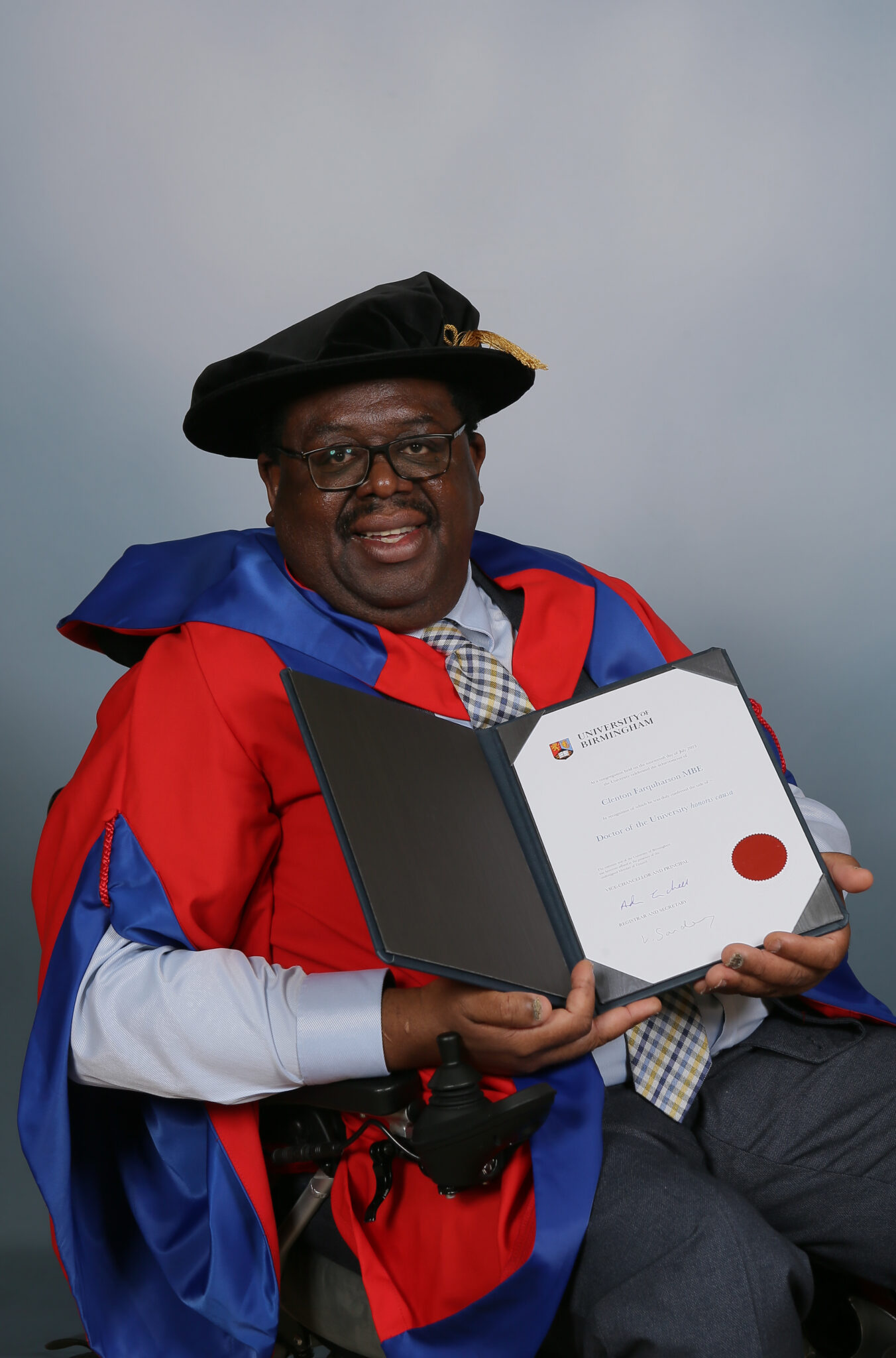 Clenton Farquharson's honorary doctorate - IMPACT