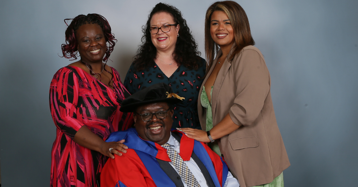 Clenton Farquharson's honorary doctorate - IMPACT